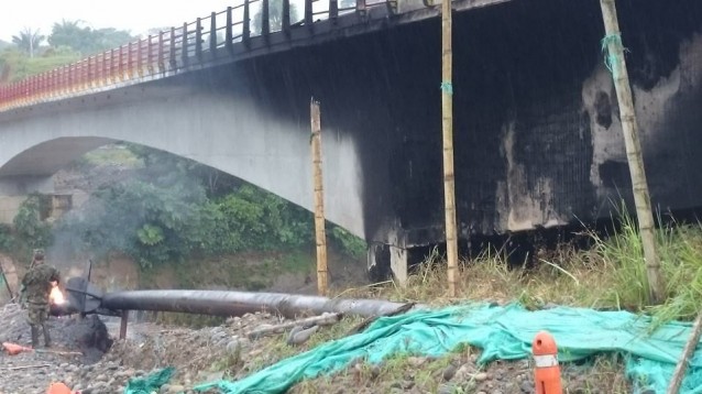 Puente en el Putumayo afectado por ataque de las Farc – MiPutumayo NOTICIAS