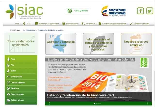 Colombia lanza nuevo sistema de información ambiental – MiPutumayo NOTICIAS