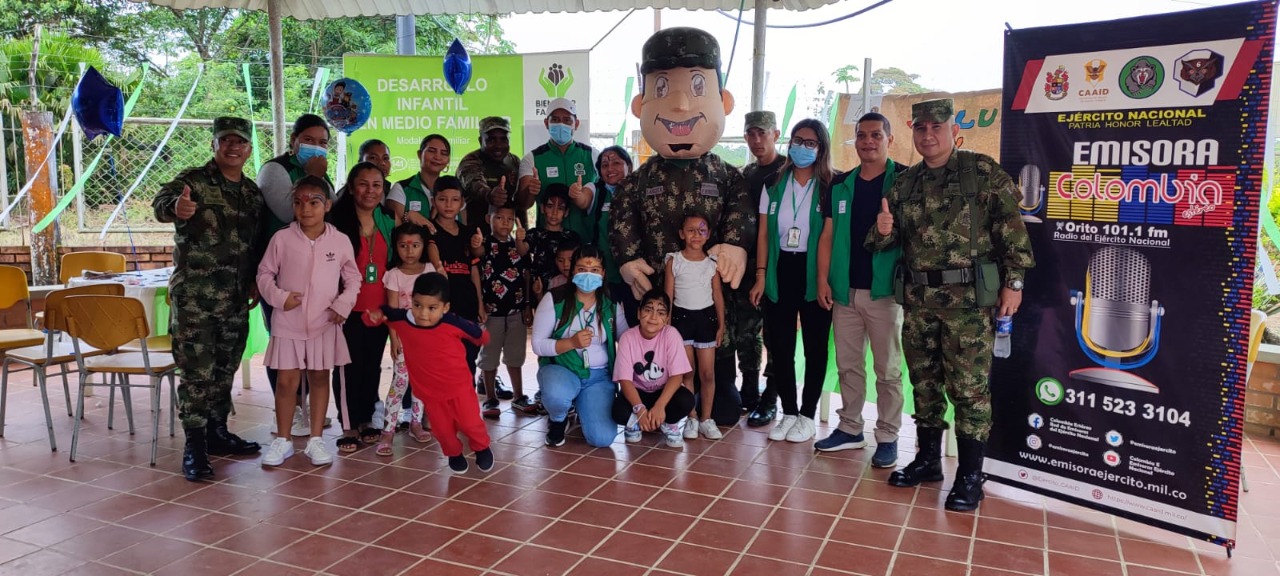 Gran jornada de apoyo al desarrollo en la vereda el Yarumo, de Orito Putumayo. - MiPutumayo Noticias