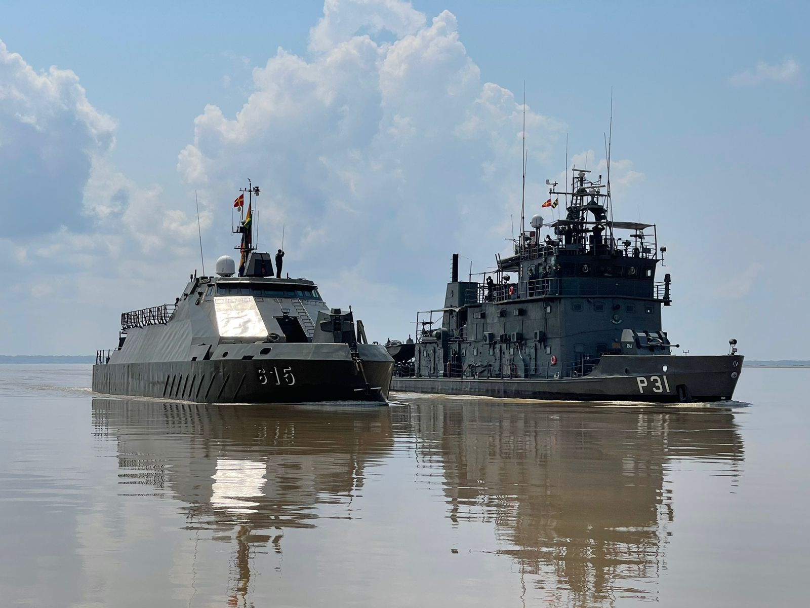 Armada de Colombia finaliza su participación en la operación BRACOLPER ...