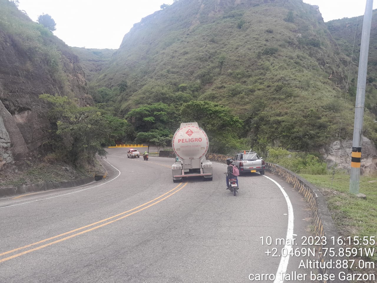 Habilitado paso restringido en Pericongo, via Mocoa - Neiva ...