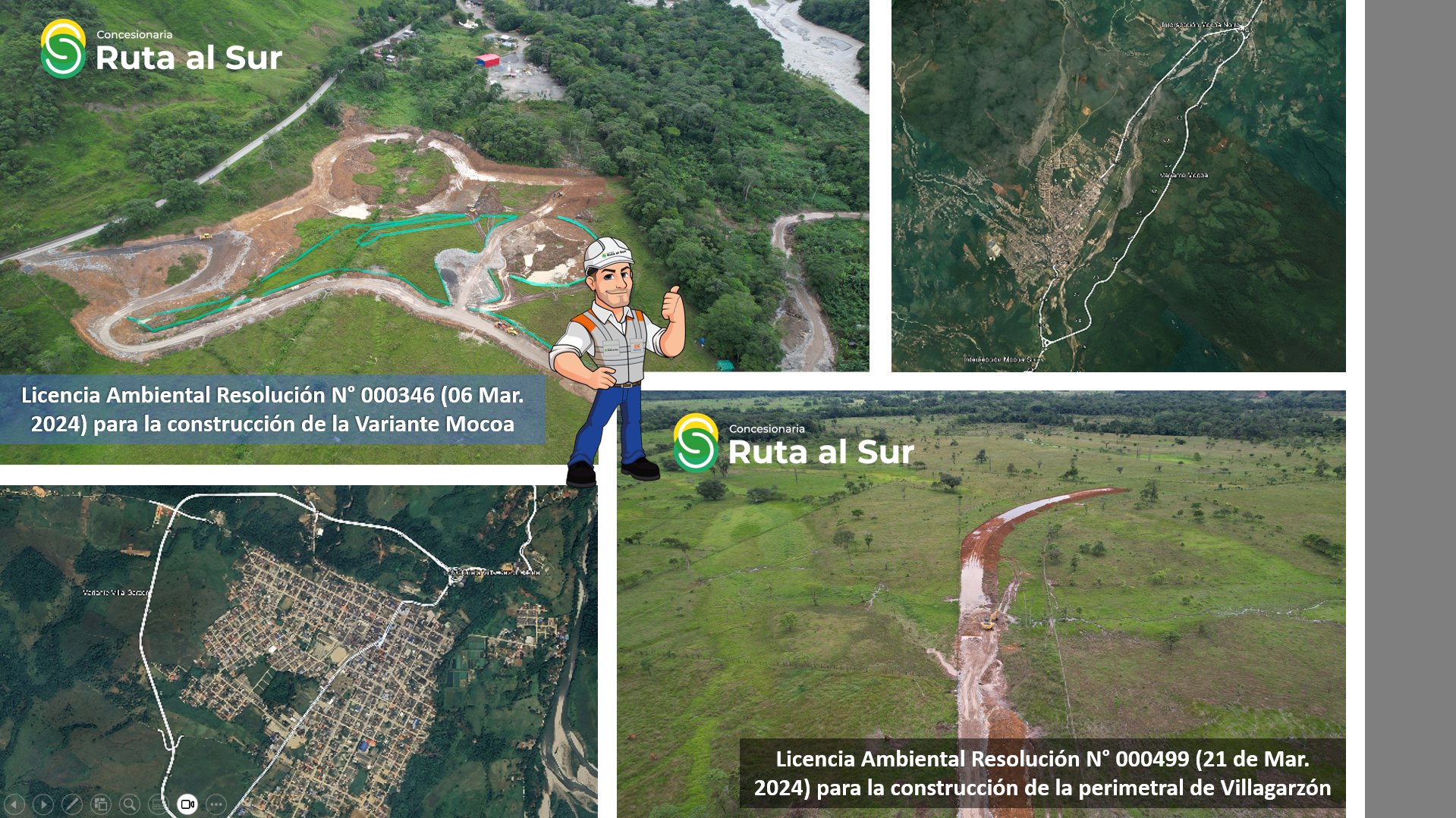 Concesionaria Ruta al Sur inicia actividades de construcción de ...