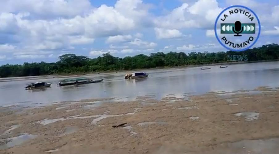 Navegación en el río Putumayo se ve afectada por el fuerte verano - MiPutumayo Noticias