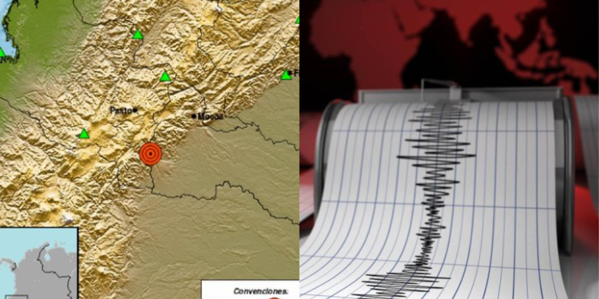 Temblor en Colombia hoy| El Servicio Geológico Colombiano reportó ...