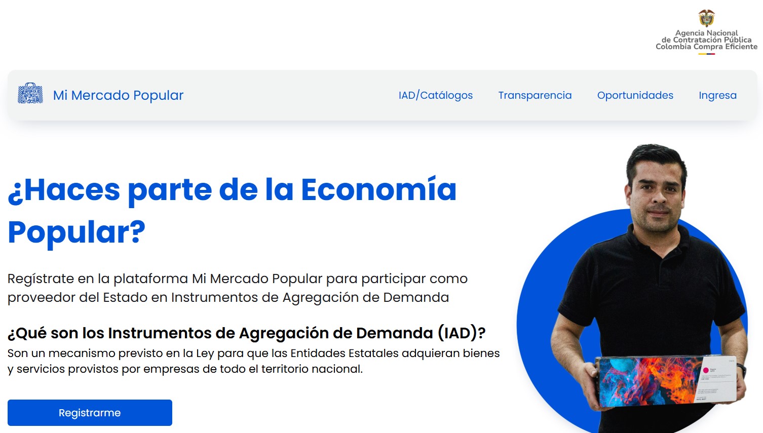 Mi Mercado Popular: la plataforma que transformará las compras públicas ...