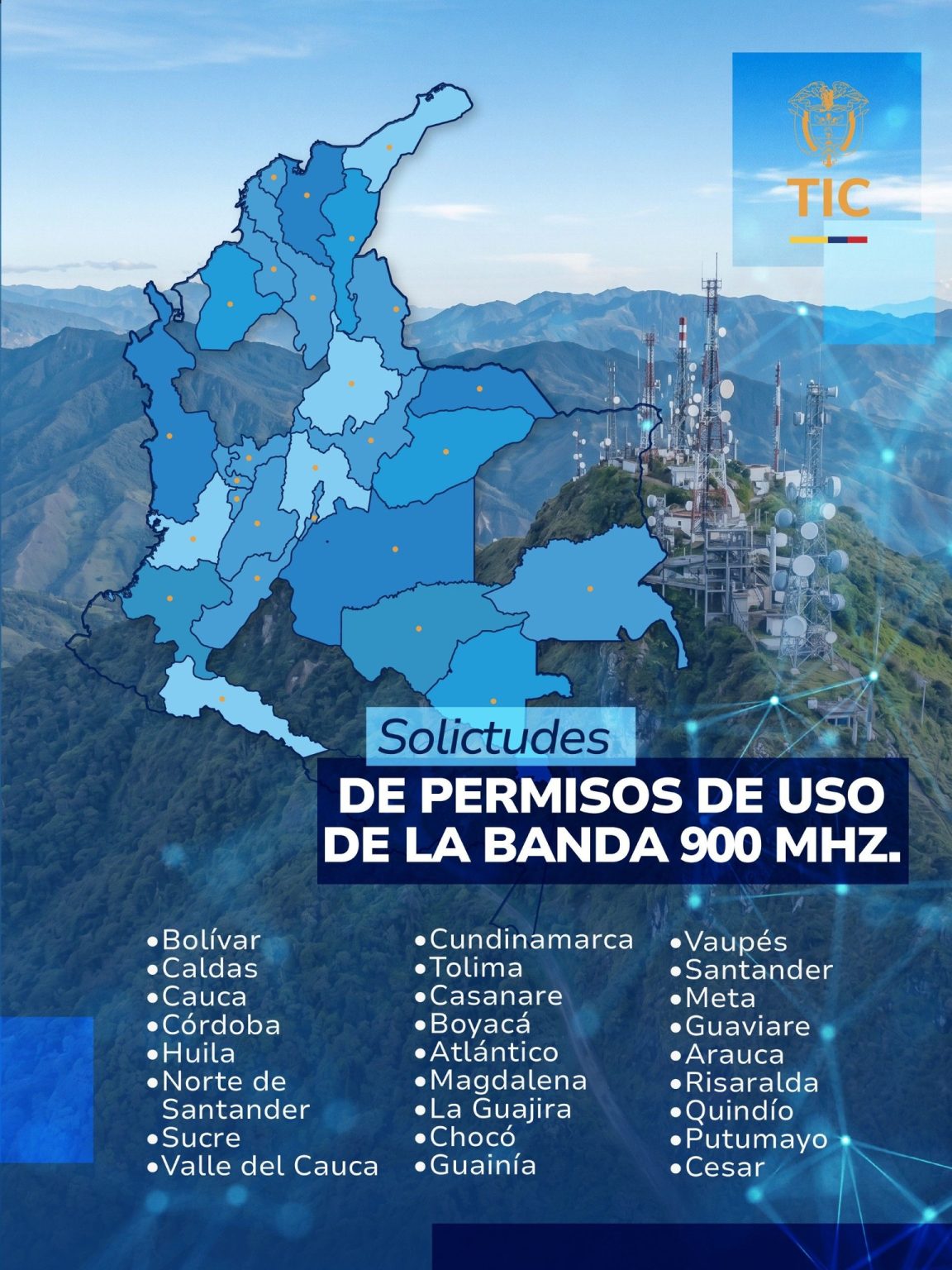 El Ministerio TIC recibió 35 solicitudes para el uso de la banda de 900 ...